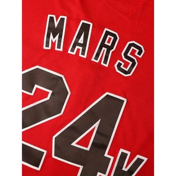 Unbranded | Shirts | Bruno Mars 24k Hooligans Baseball Jersey Magic Red ...